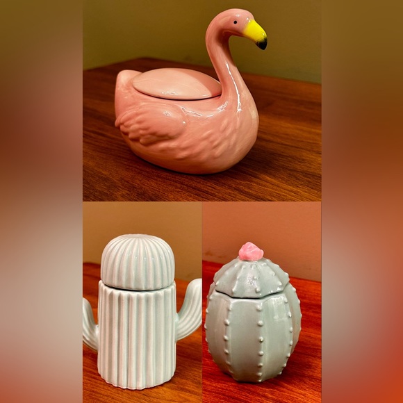 Target | Holiday | Target Bullseye Set Of 3 Ceramic Summer Western ...